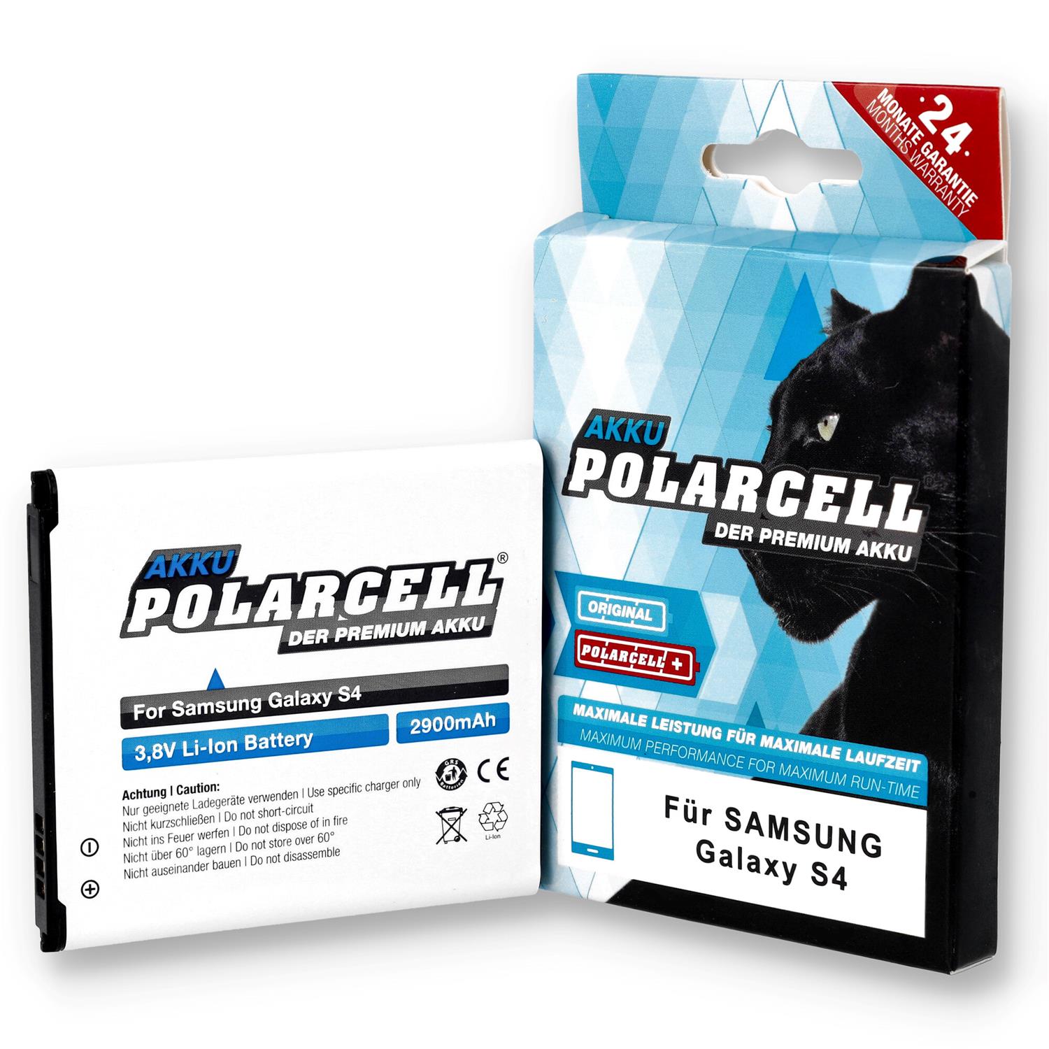 PolarCell Akku für Samsung Galaxy S4 | GT-i9500 - jetzt kaufen!