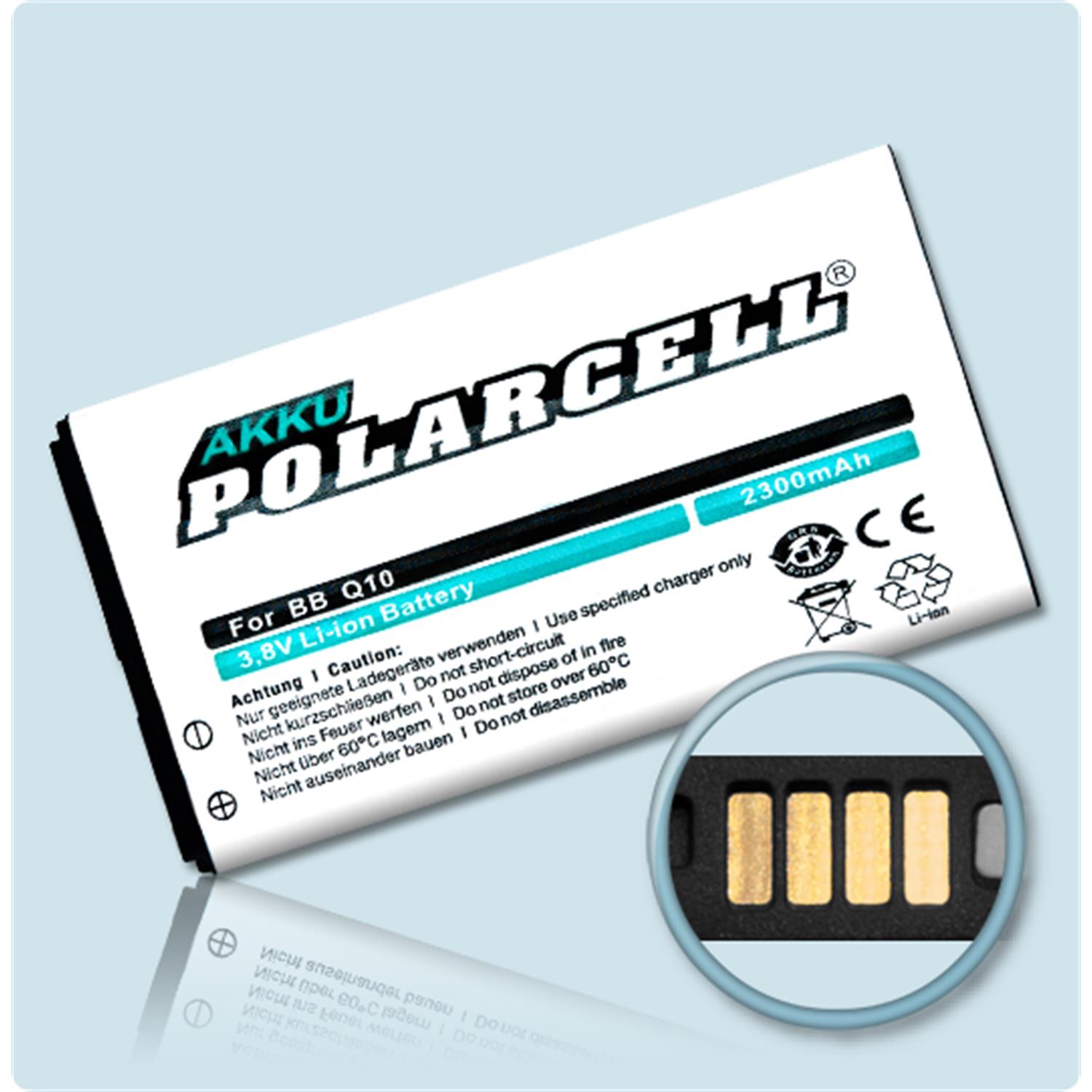 PolarCell Akku für BlackBerry Q10 | Q10 LTE - jetzt kaufen!