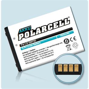 PolarCell Akku für LG GM750 mit 1600mAh - jetzt kaufen!